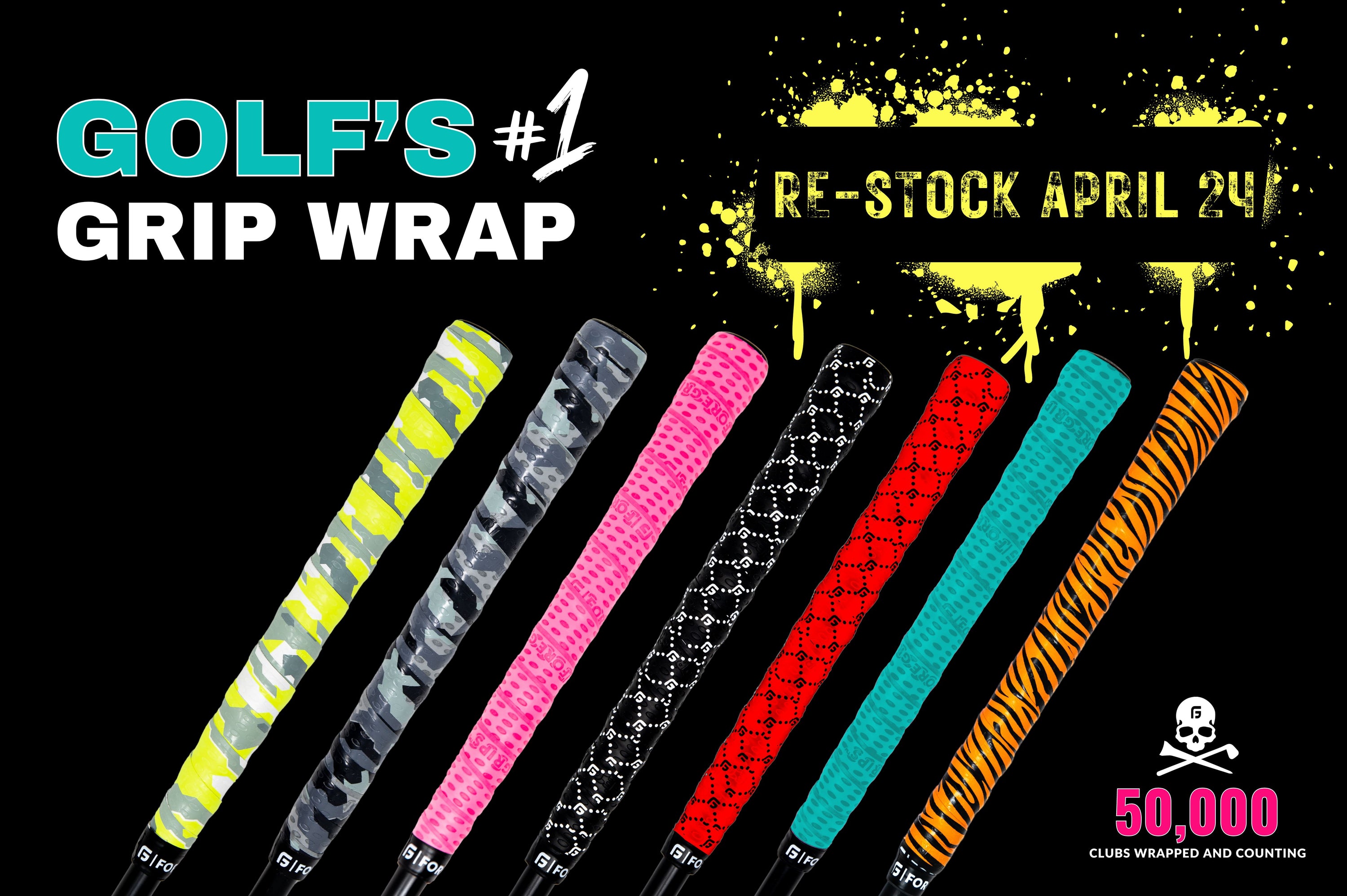 FORE GOLF GRIPS – FORE GRIPS